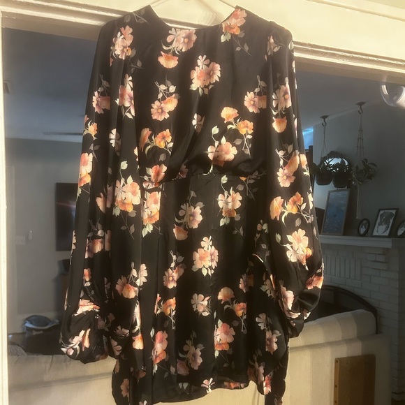 Petal & Pup | Dresses | Petal Pup Floral Satin Dress | Poshmark